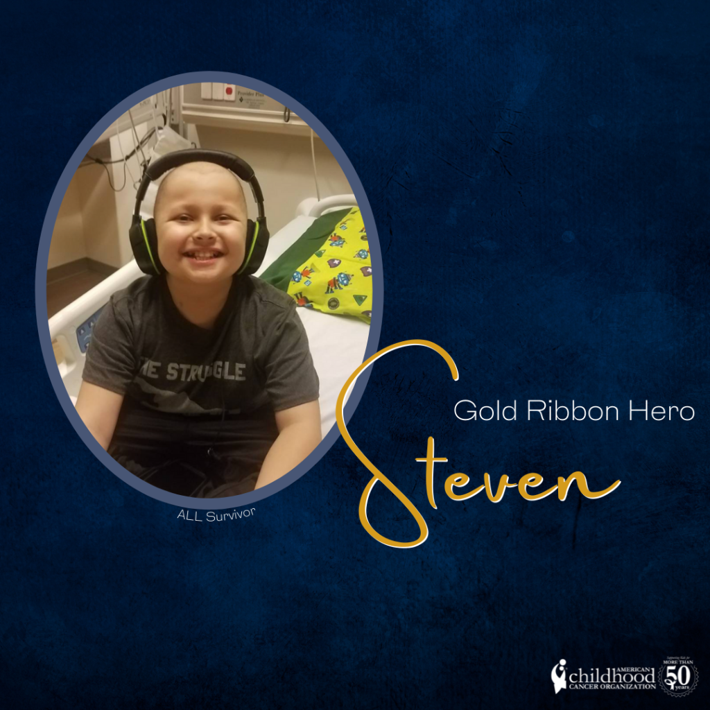 Gold Ribbon Hero: Steven "the Cancer Crusher" - ACCO